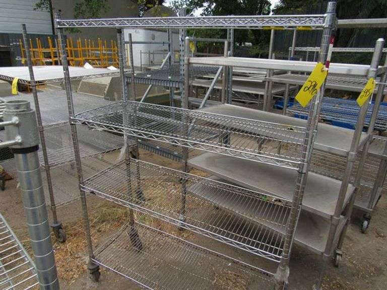 PORTABLE METRO RACK, APPROX. 68" X 48" X 18" - Rosen Systems
