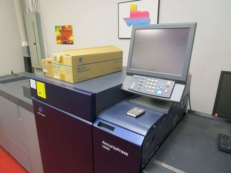 KONICA MINOLTA ACCURIO PRESS C6085 WITH KONICA MINOLTA PRO 80 PC, DELL ...