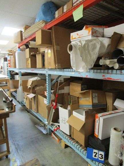 EMPTY PALLET RACK WITH WIRE DECKING, APPROX. 42" X 8' X 8' *DELAYED ...