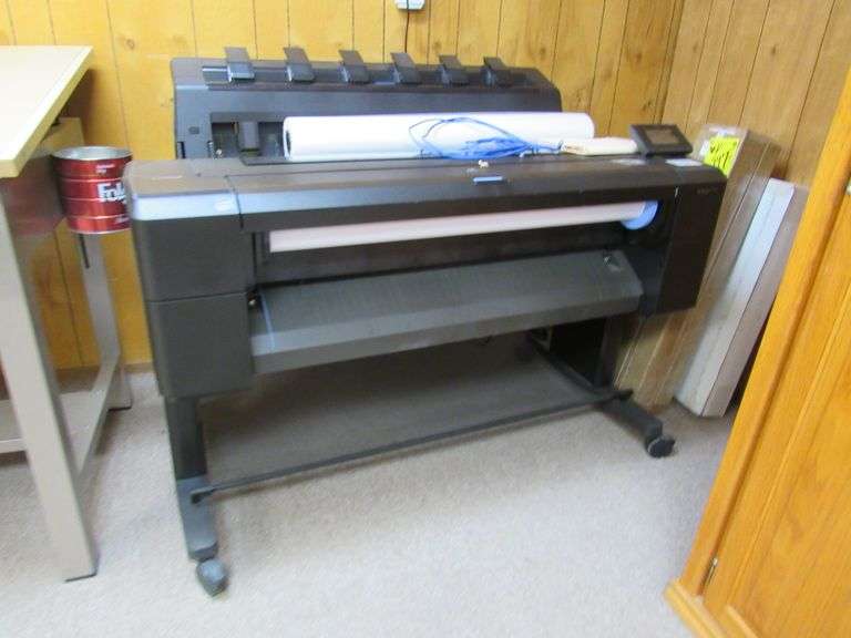 PLOTTER, HP, MDL L2Y21A, S/N CN7BG6H01M, HD DESIGN JET T930, POST ...