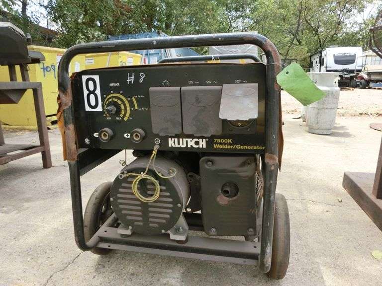 KLUTCH 7500K WELDER/GENERATOR, KOHLER GAS ENGINE (NO LEADS) - Rosen Systems