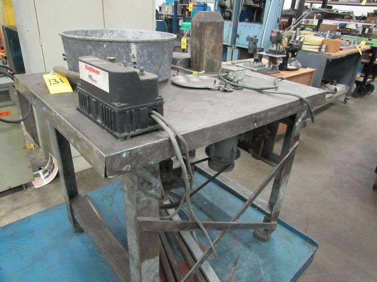 JD RATEKIN MIXER/GRINDER MACHINE, W/DAYTON SHUNT WOUND DC MOTOR & DC ...