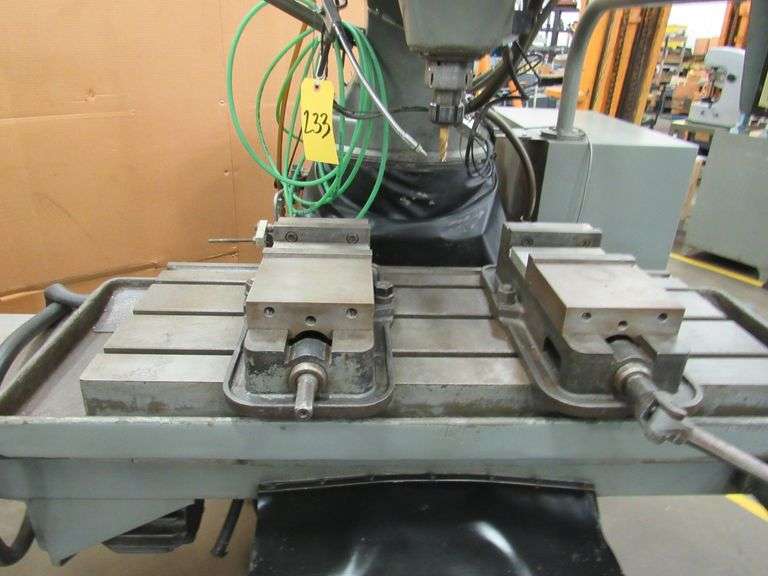 BRIDGEPORT SERIES II CNC MILL, TABLE 15" X 38" WITH BRIDGEPORT TEXTRON ...