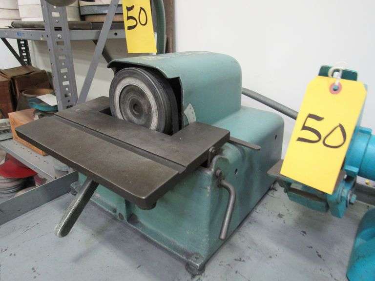 LOT, (1) WISSOTA MDL. E79S, DUAL BENCH GRINDER 115V & (1) COLD GRIND ...