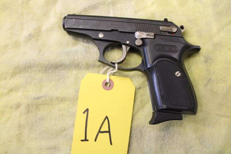 FIREARM, BERSA CAL .380 ACP, PISTOL, THUNDER 380, S/N 515867 - Rosen ...
