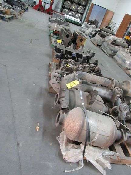 LOT, (10) PALLETS, TRUCK AND ENGINE PARTS AS SHOWN - Rosen Systems