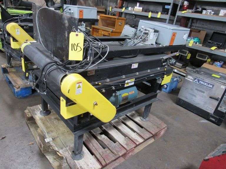 MOTORIZED CONVEYOR, METTLER-TOLEDO MDL 9477 WITH CONTROL UNIT, BALDOR ...