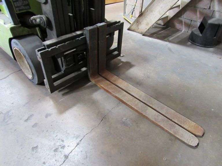 ELECTRIC FORKLIFT, CLARK MDL TMG20, 188" LIFT HEIGHT, 3, - Rosen Systems
