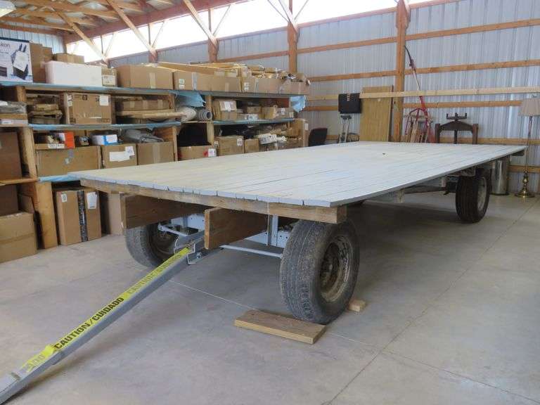 Hay/Car/Parade Flatbed Wagon: Sealed Bid Auction - Rare Find! - Rowe ...