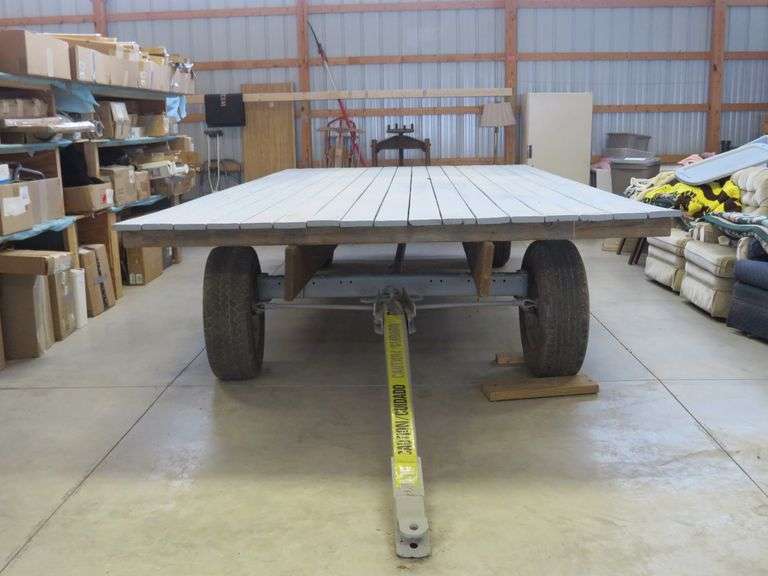 Hay/Car/Parade Flatbed Wagon: Sealed Bid Auction - Rare Find! - Rowe ...