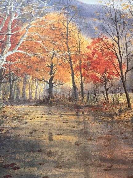 Jim Gray Limited Edition and Signed Unframed Print - reSettled Life