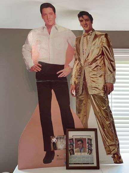 Limited Edition Elvis Cardboard Standee - reSettled Life