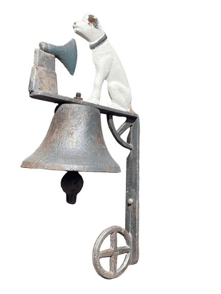 Cast Iron RCA Dog Bell - reSettled Life