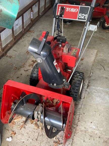 Toro 521 Snow Blower - reSettled Life
