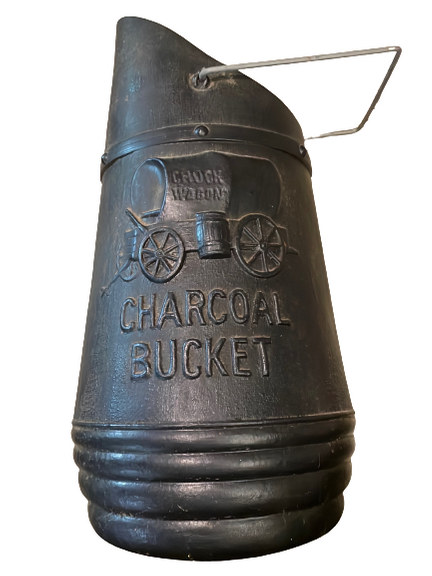 Vintage Charcoal Bucket - reSettled Life