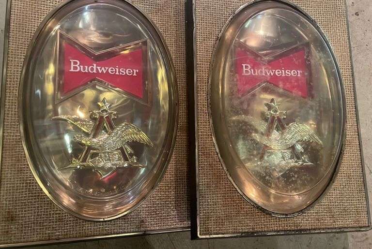 Vintage Anheuser Busch Beer Signs - reSettled Life