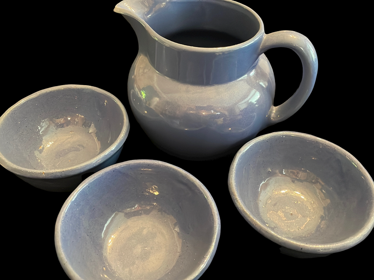 Bybee Pottery Pitcher and Bowls - reSettled Life
