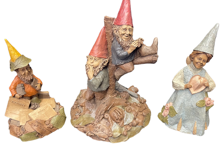 Trio of Tom Clark Collectible Gnomes - reSettled Life