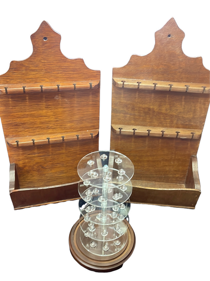 Souvenir Spoon and Thimble Display Stands - reSettled Life
