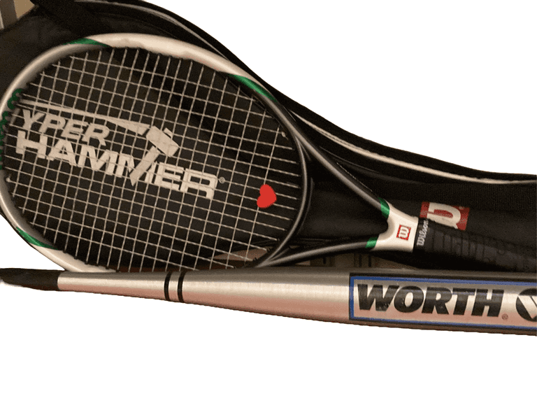 Wilson Tennis Racquet and Bat - reSettled Life