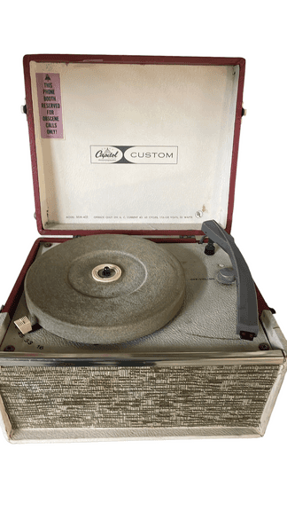 Capital Custom Portable Record Player - reSettled Life