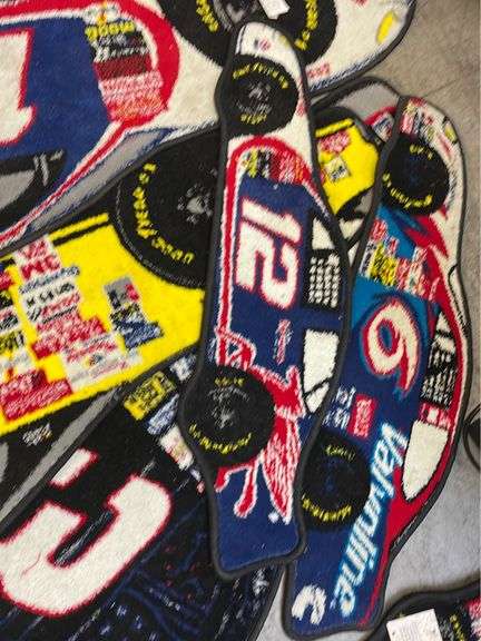 Variety of NASCAR Rugs - reSettled Life