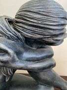 Vintage Hallier Lady Sculpture - reSettled Life