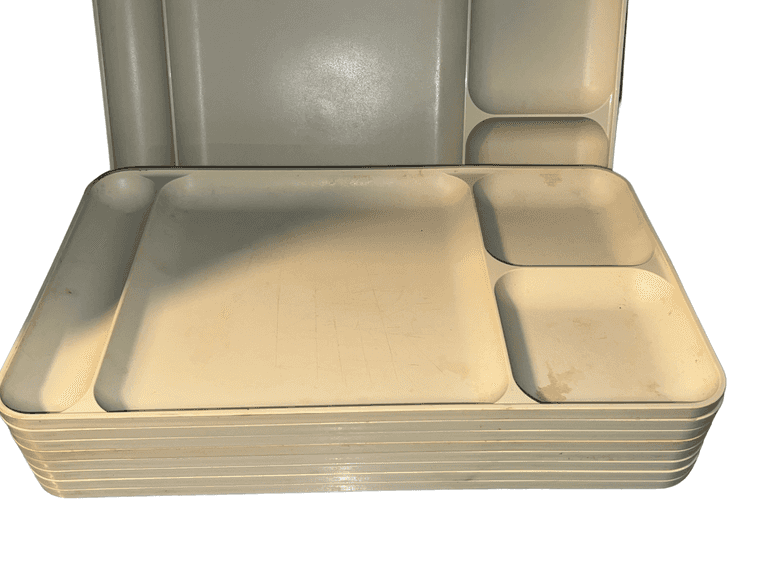 Vintage Divided Tupperware Trays - reSettled Life