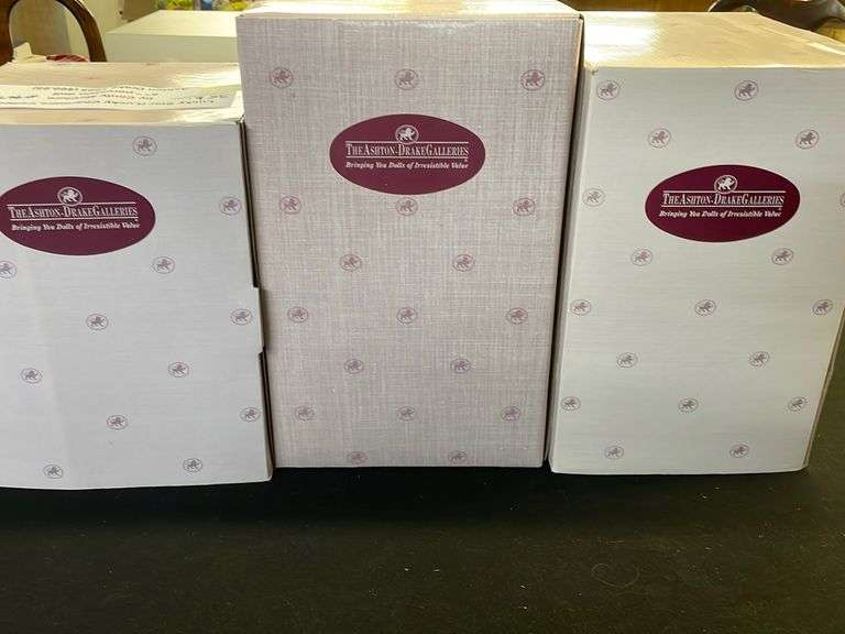 Trio of Ashton Drake Collectible Dolls - reSettled Life