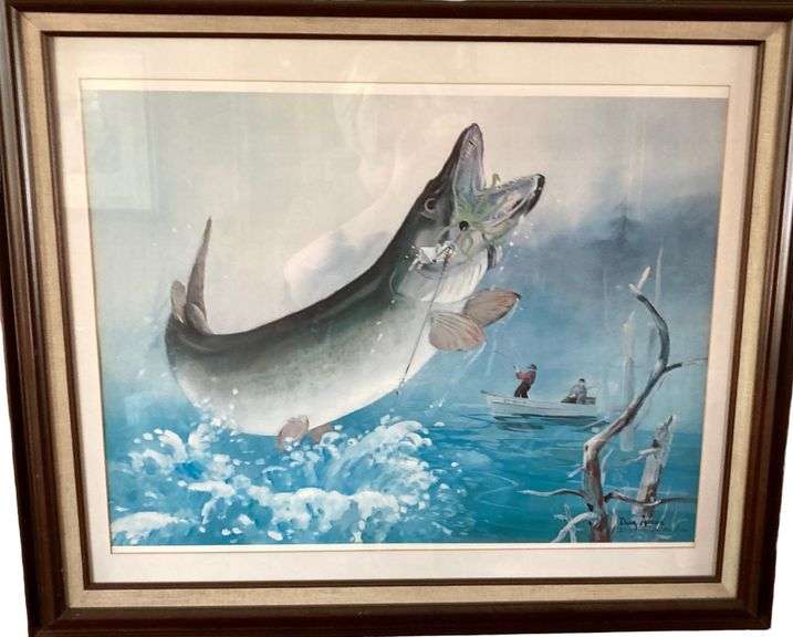 Doug Adams Limited Edition Framed Art - reSettled Life