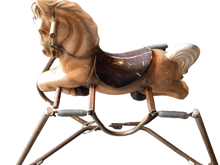 Vintage "Wonder" Spring Rocking Horse - reSettled Life