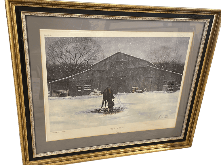 Harold Collins Signed Print - reSettled Life