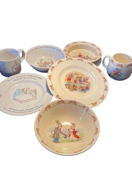 Royal Doulton and Wedgewood Peter Rabbit Dinnerware - reSettled Life