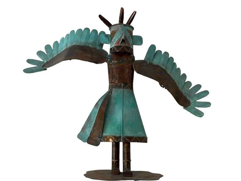Dale Anderson Limited Edition Copper Kachina Sculpture - reSettled Life