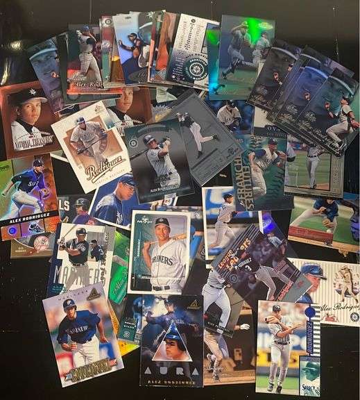 Variety of Alex Rodriguez Baseball Cards - reSettled Life