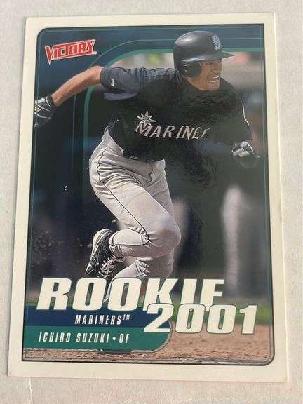Ichiro Rookie 2001 Rookie Baseball Card - reSettled Life