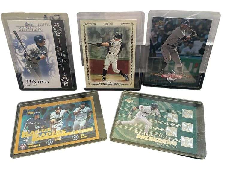 Ichiro Baseball Cards - reSettled Life