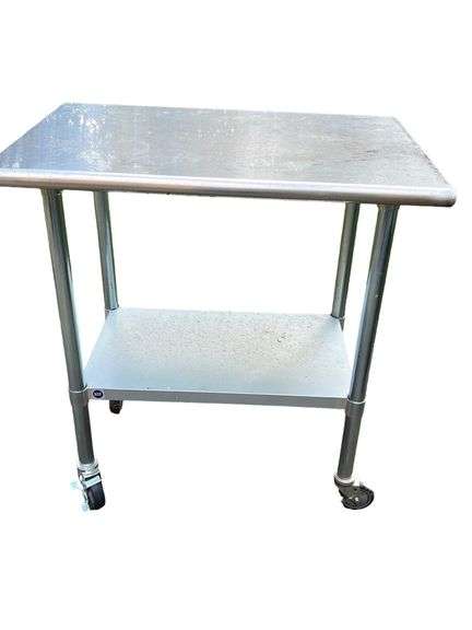 Stainless Steel Table/Cart - reSettled Life