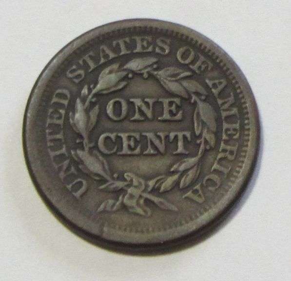 1851 BRAIDED HAIR LARGE CENT - Star Coin and Currency, LLC