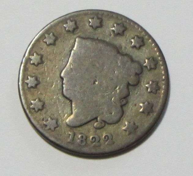 1822 LARGE CENT - Star Coin and Currency, LLC