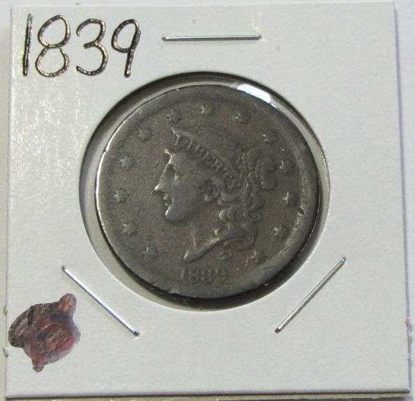 1839 LARGE CENT - Star Coin and Currency, LLC