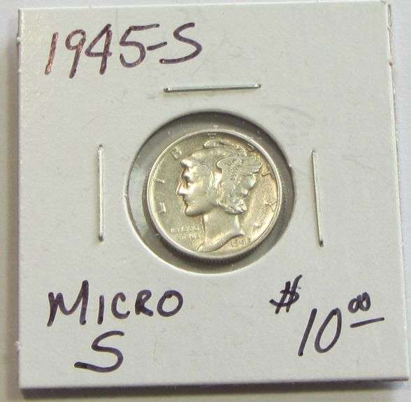 1945-S MERCURY DIME MICRO S - Star Coin and Currency, LLC