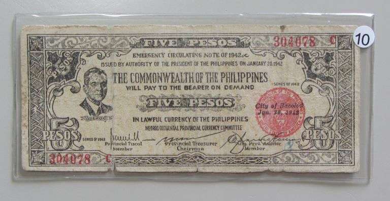 5 PESOS PHILIPPINES - Star Coin and Currency, LLC
