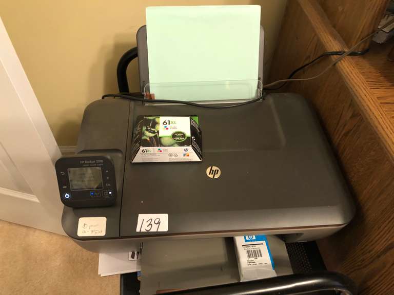 HP Deskjet Printer 3510 with Ink - BHHS GA Properties Auction Group