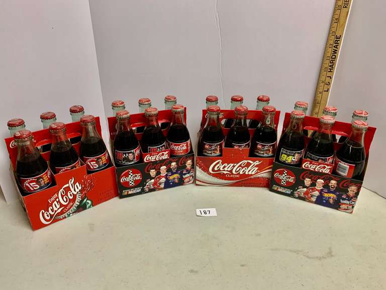 4 Piece Coca Cola Bottle Sets - BHHS GA Properties Auction Group