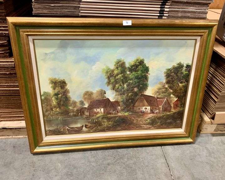 Framed Signed Art - BHHS GA Properties Auction Group