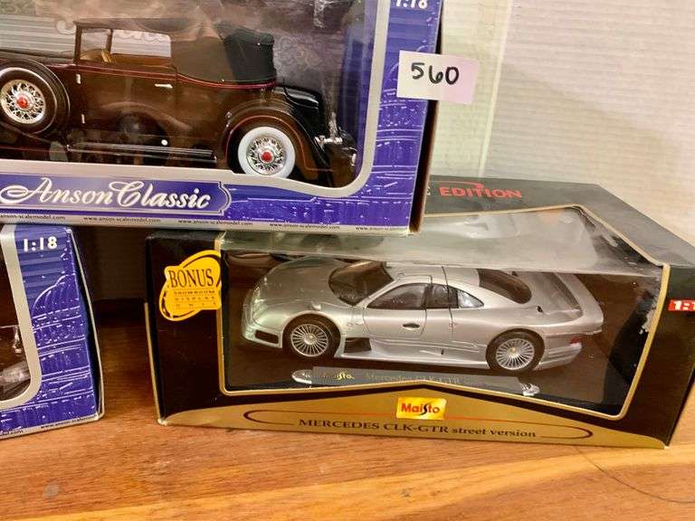 3pc 1:18 Scale Model Cars - BHHS GA Properties Auction Group