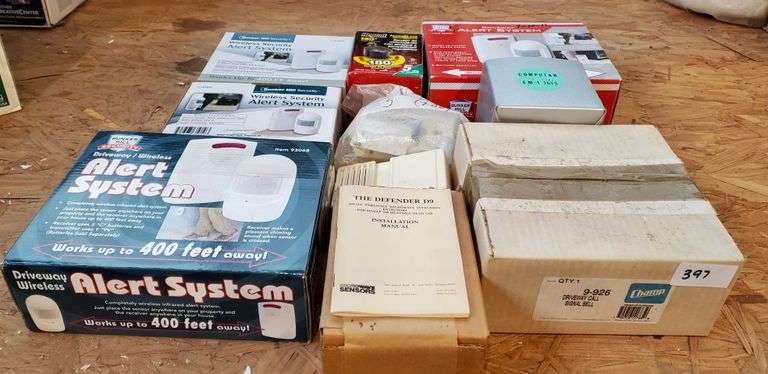 Lot of Alert Systems and More - BHHS GA Properties Auction Group