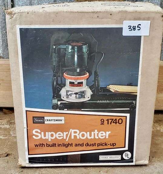 Sears Craftsman Super/Router - BHHS GA Properties Auction Group