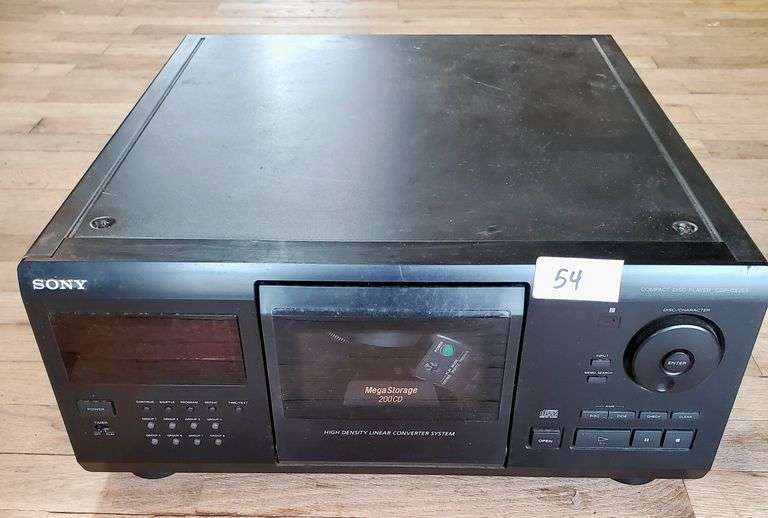 Sony Compact Disc Player - BHHS GA Properties Auction Group